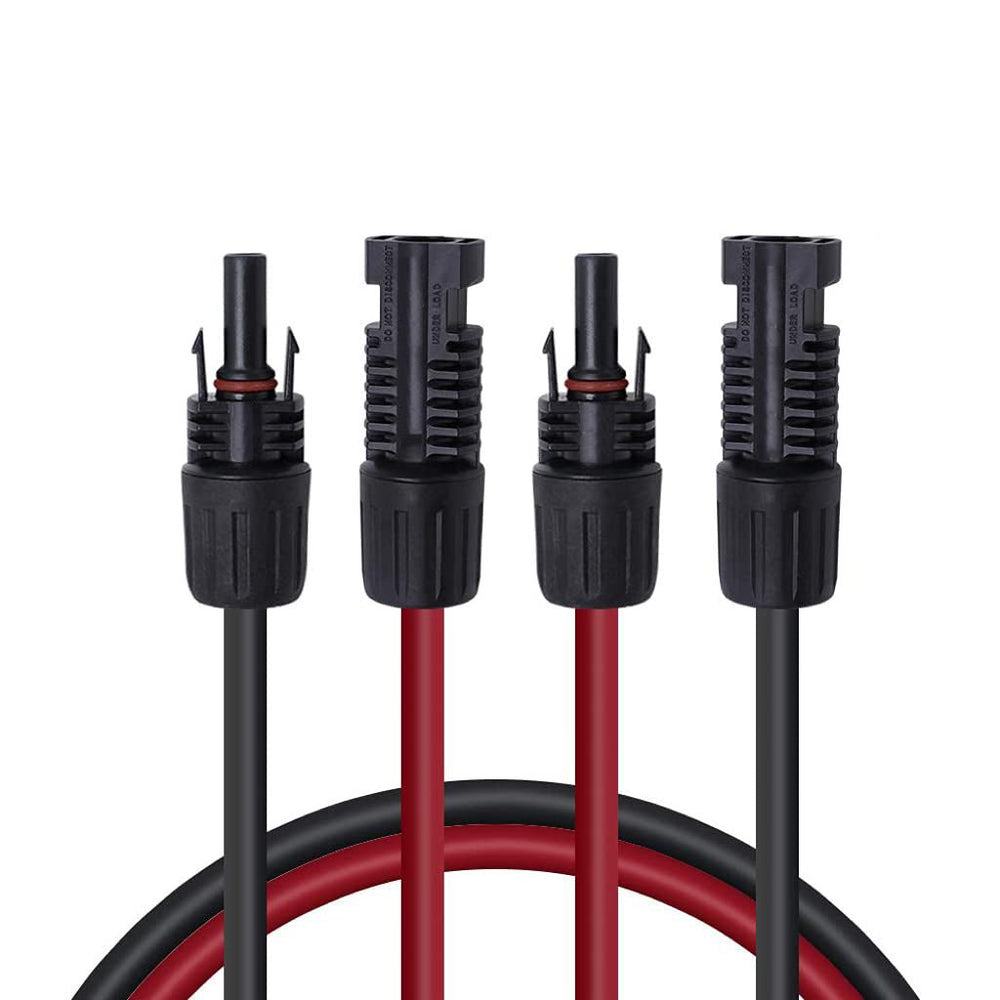 20ft 12AWG Solar Panel Extension Cables - OUPES