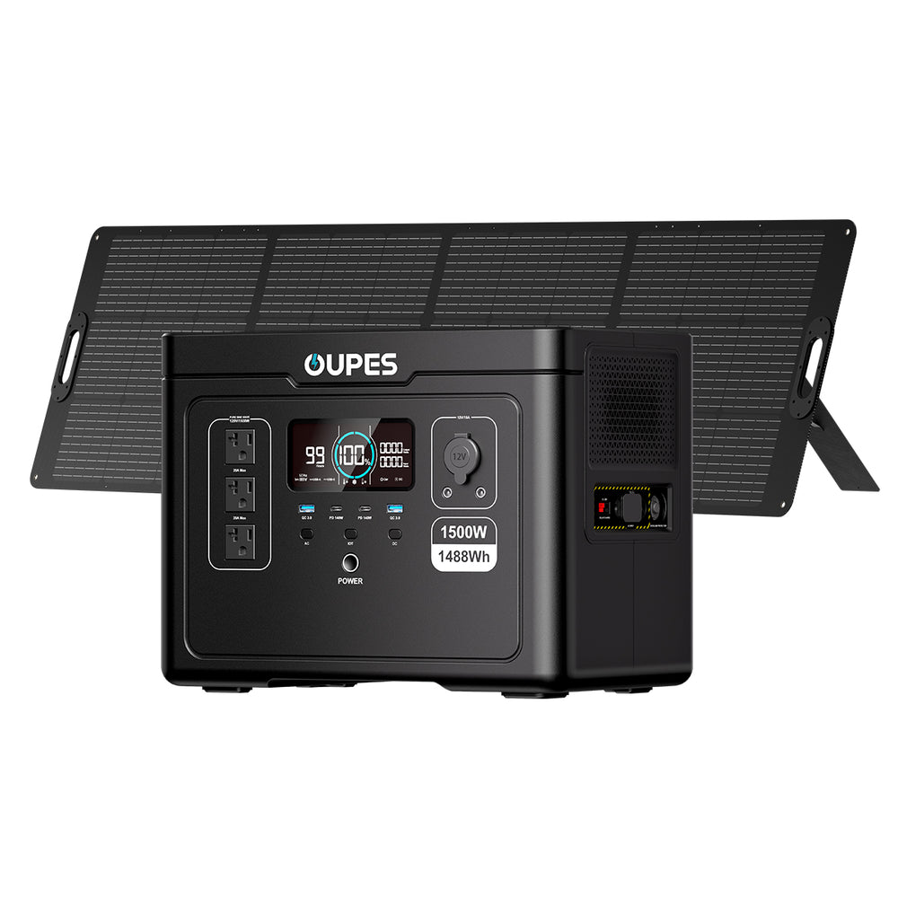 Best Portable Power Station 1500W 1488Wh | OUPES Exodus 1500