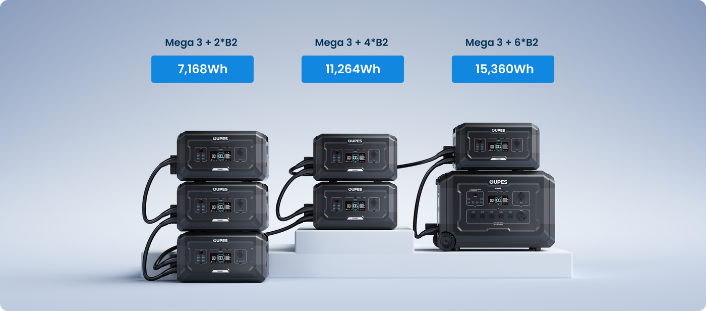 OUPES B2 Multi-functional Extra Battery