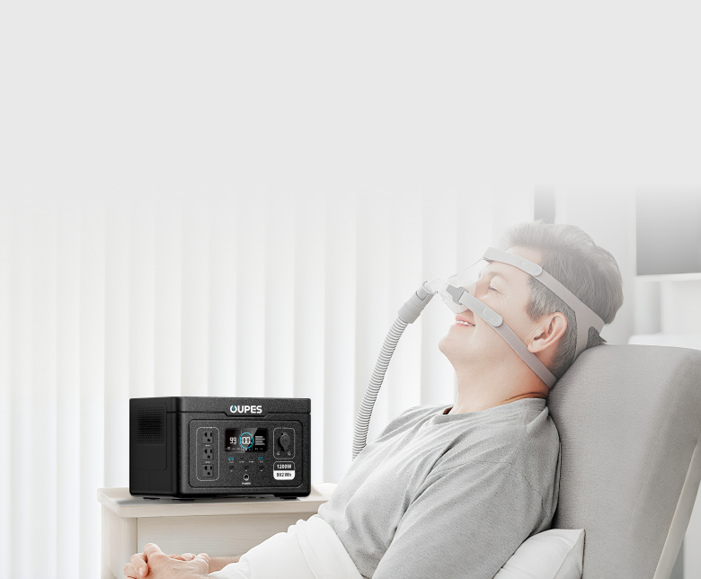 Best Portable Power Station for CPAP - OUPES
