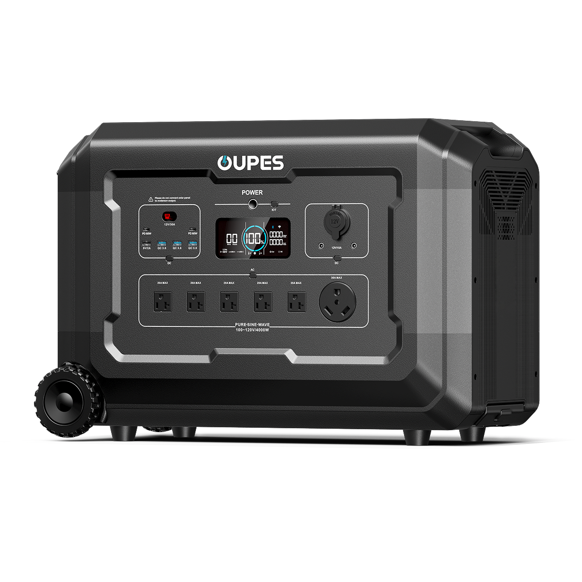 OUPES Mega 5 Series 5040Wh 4000W Portable Home Backup Power Station