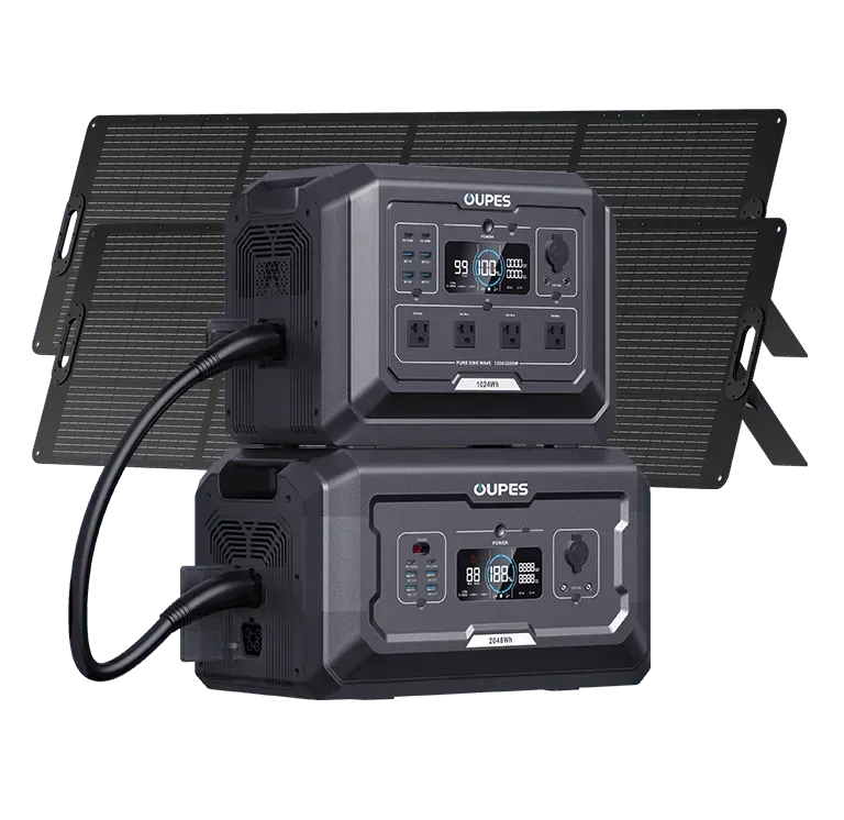 Mega 1 Solar Power Generator Kit | B2 Extra Battery + 2*240W Solar Panel