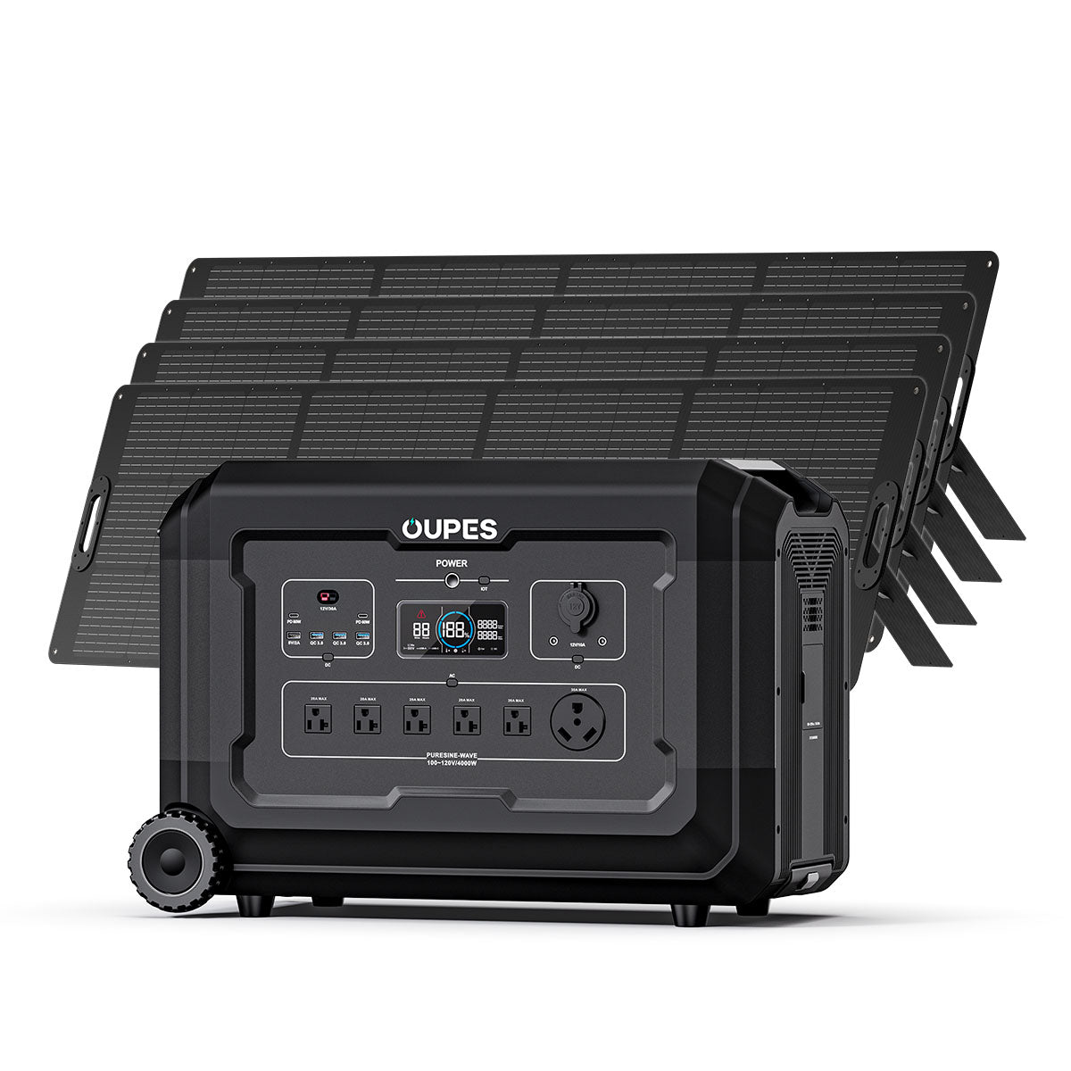 OUPES Mega 3 Backup & Portable Power Station | 3600W 3072Wh