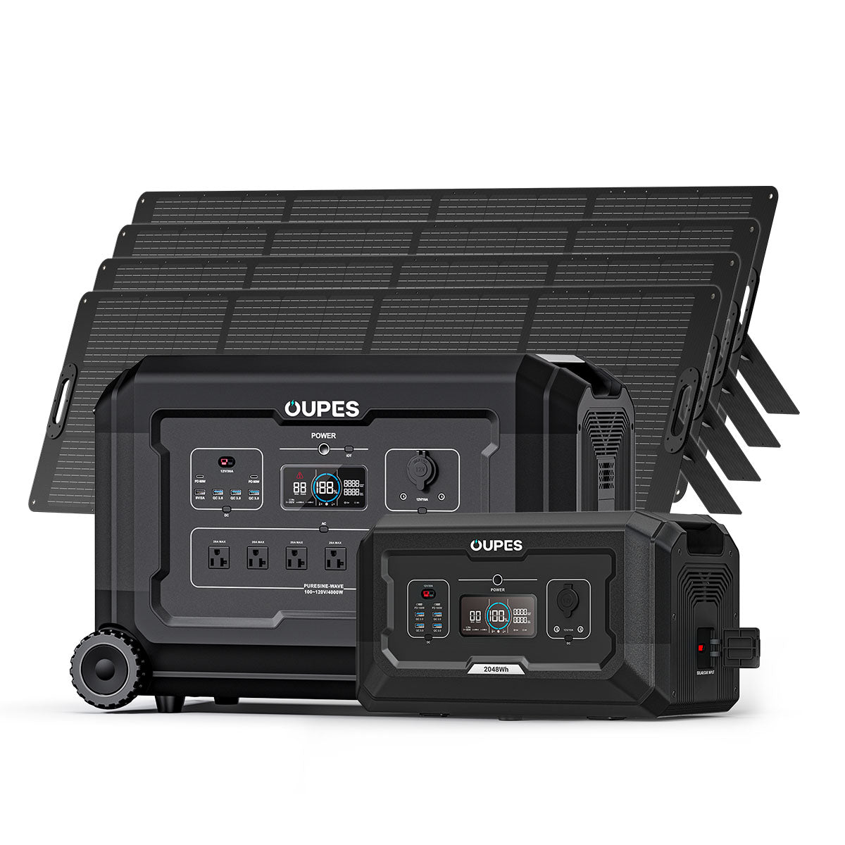 OUPES Mega 3 Backup & Portable Power Station | 3600W 3072Wh