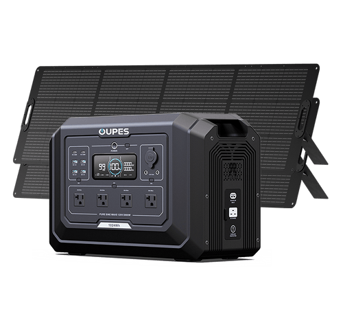 OUPES Mega 1 Portable Power Station For Home Backup | 2000W 1024Wh