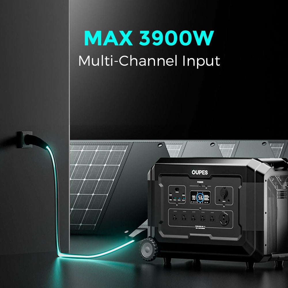 OUPES Mega 3 Backup & Portable Power Station | 3600W 3072Wh