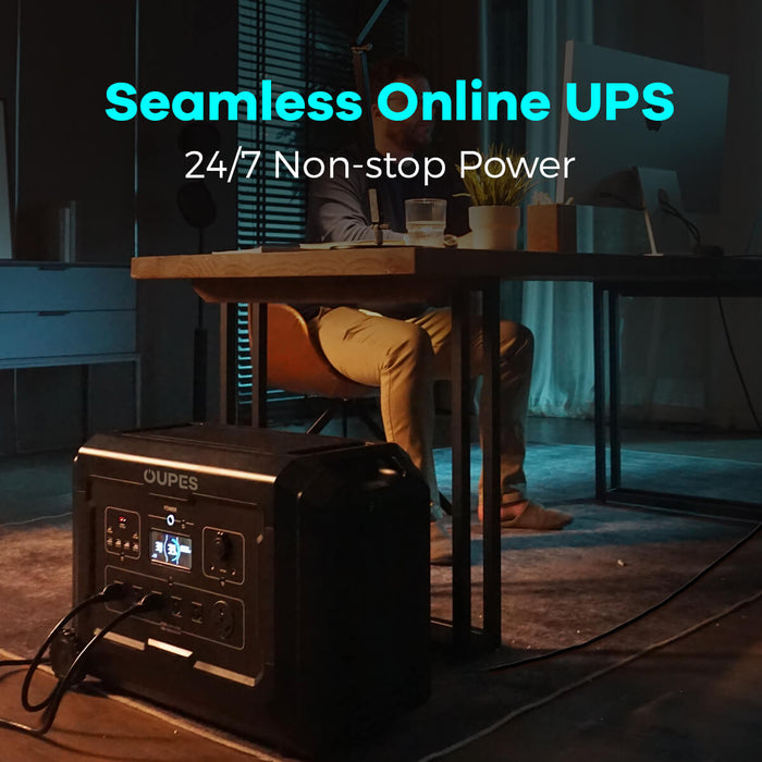 OUPES Mega 5 Backup & Portable Power Station | 4000W 5040Wh